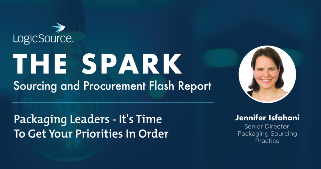 The Spark: Packaging Leaders - It's Time To Get Your Priorities In ...