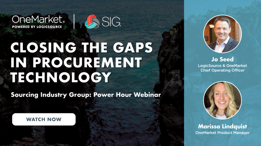 News | LogicSource - Sourcing and Procurement Solutions