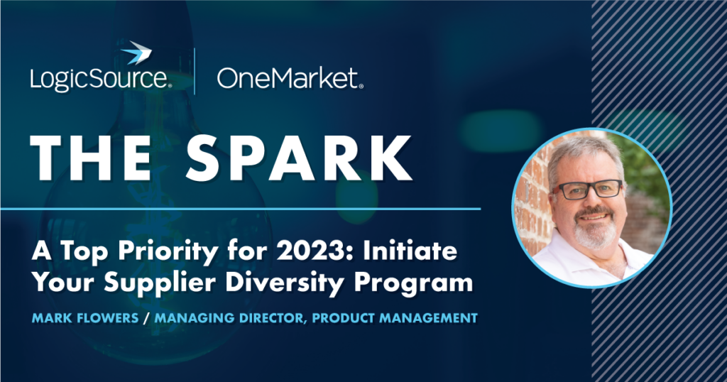 The Spark: A Top Priority for 2023 - Initiate Your Supplier Diversity ...